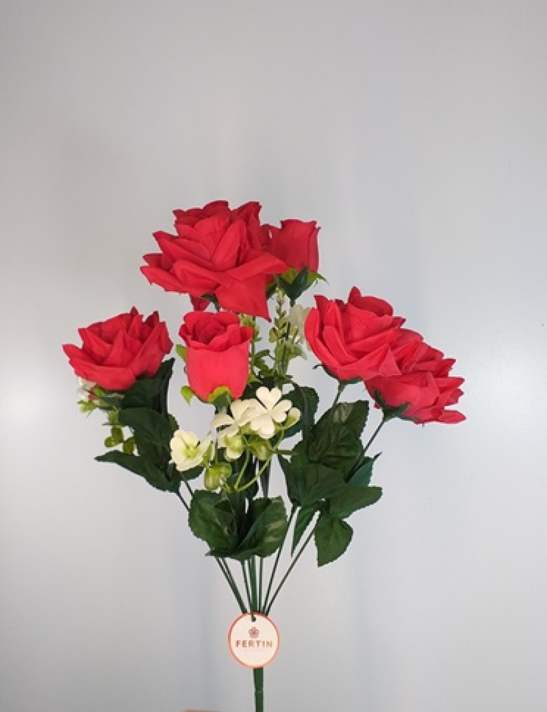 BUQUE DE ROSA C/9 47CM 00966 B | Fertin